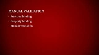 Angular Form Validations Ppt