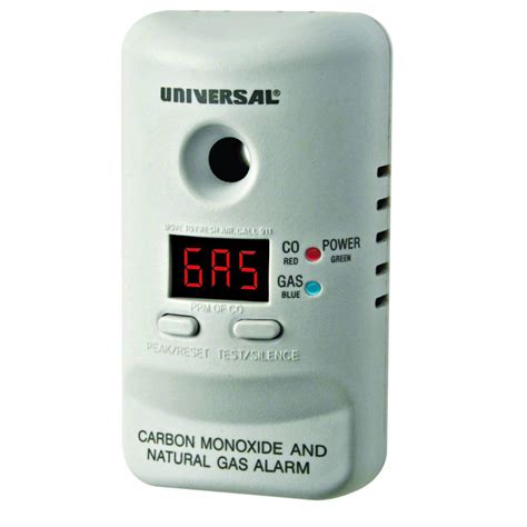 Universal Security Instruments MCND401 Plug In 2 In 1 CO And Natural