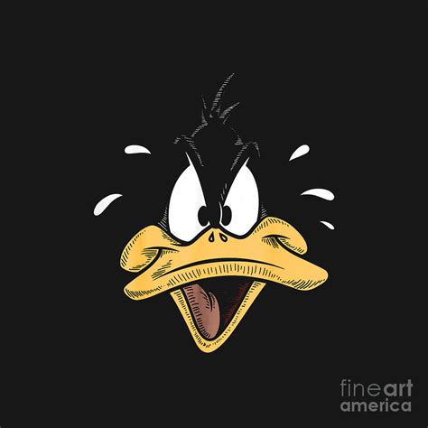 Duck Big Face Digital Art By Natasha Guzman Fine Art America