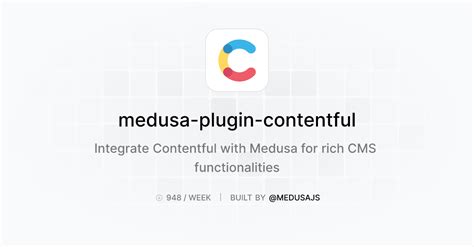 medusa medusa plugin contentful medusa