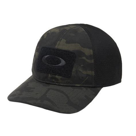 Oakley Si Cotton Cap Hook And Loop Patch Embroidery Logo ★ The Sporting