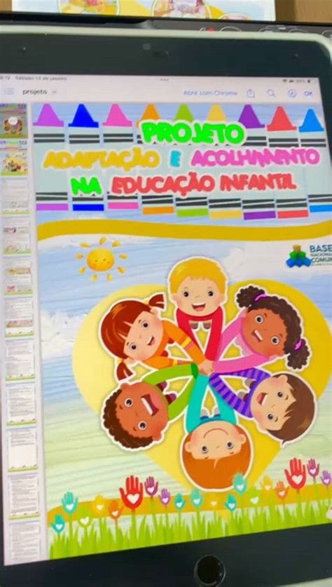 PROJETO ADAPTAÇÃO E ACOLHIMENTO NA EDUCAÇÃO INFANTIL en 2024