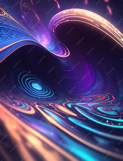 Premium Ai Image Quantum Interference Patterns