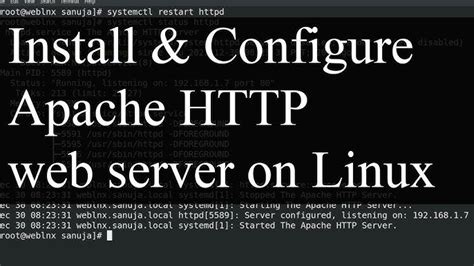 Install Apache Dan Php Di Centos 8 Youtube