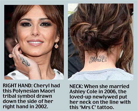 Cheryl Cole 2022 Tattoo