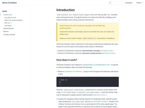 Vuepress Documentation Vuepress Themes And Templates