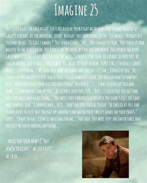 Pin By Blipblop On Imagine Maze Runner Imagines Maze Runner Cute