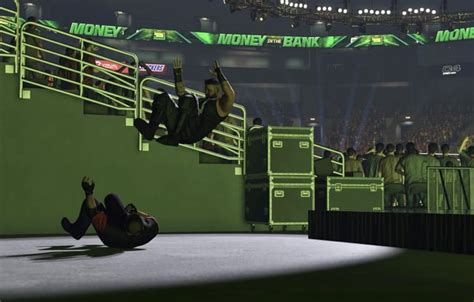 Wwe 2k23 Ko Vs Mcmahons Stage Dive Rwwegames