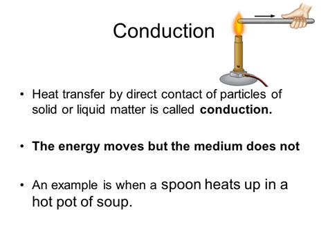 PROCESS The Transfer Of Heat