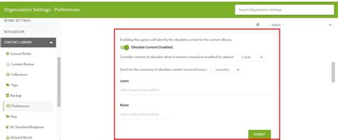 Viewing Obsolete Content In Library Home