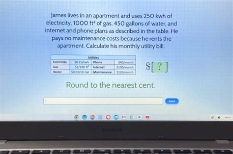 James Lives In An Apartment And Uses 250 Kwh StudyX