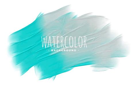 추상 파스텔 파란색과 회색 수채화 질감 배경 무료 벡터