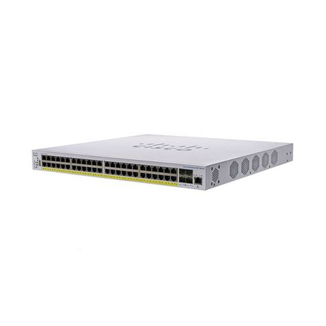 Thiết Bị Chuyển Mạch Cisco Cbs350 48fp 4x Eu 48 Ports 1g Rj45 Poe 740w