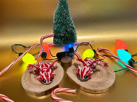 Candy Cane Dragon Articulating By Meyerhouse Makerworld Download Free 3d Models