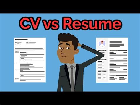 CV Vs Resume What S The Difference And How To Write One BabeTube