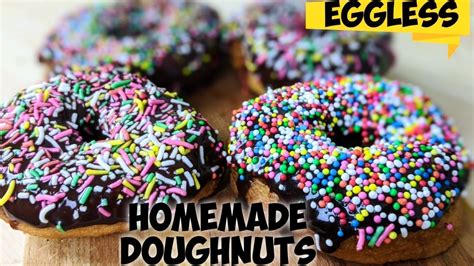 Eggless Doughnuts Recipe Baked And Fried Doughnuts Vaamcooking