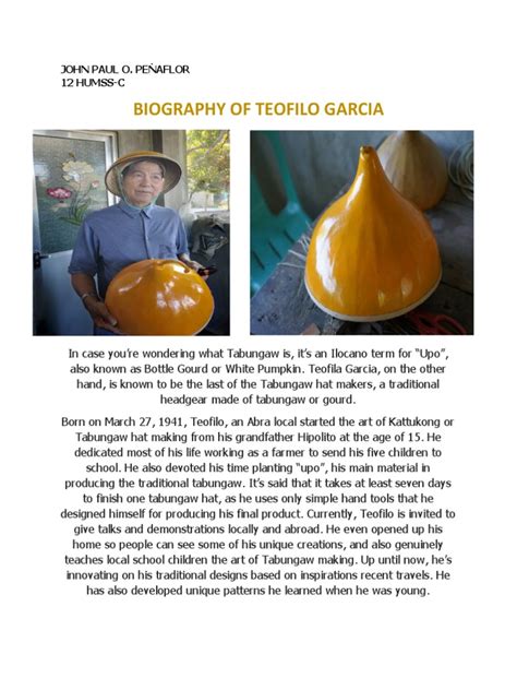Teofilo Garcia Pdf