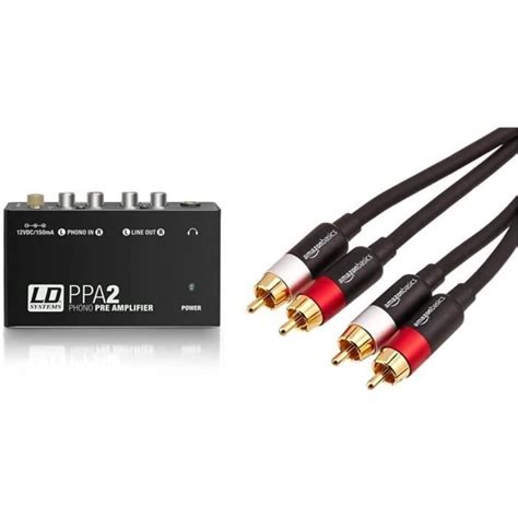 PPA2 Préamplificateur Phono avec Correction RIAA pour Platine Basics
