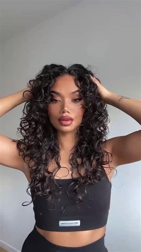 Hair Inspo Natural Curly Hair Cuts Long Curly Haircuts Curly Hair
