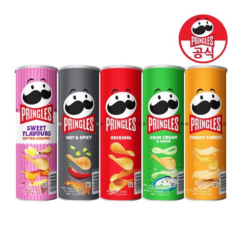 켈로그 프링글스 110g 5종 오리지날양파맛매운맛치즈버터카라멜 홈플러스 택배배송