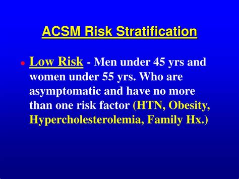 Ppt Acsms Guidelines For Exercise Testing And Prescription Chapter