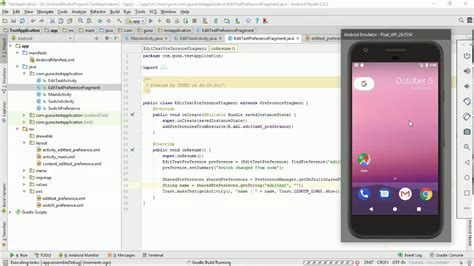 Simple Example Of Edittextpreference In Android Youtube