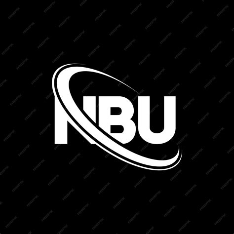Premium Vector Nbu Logo Nbu Letter Nbu Letter Logo Design Initials
