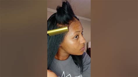 My Lace Front Wig Installation Journey Youtube