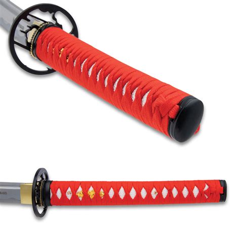 Shinwa Crimson Defender Katana And Scabbard 1045