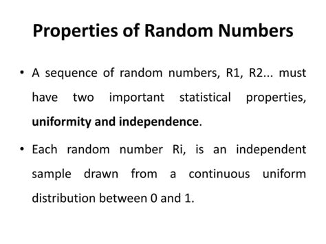 mt6702 unit 2 random number generation ppt