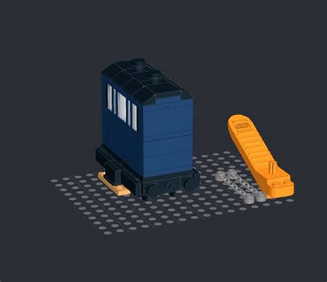 Lego Moc Victorian Coach Blue By Terminatorfan1984 Rebrickable