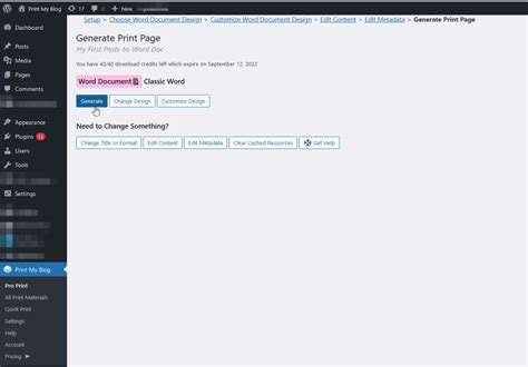 How To Make Word Documents In Wordpress Print My Blog