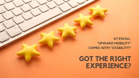 Ewall Solutions Pvt Ltd On Linkedin Got The Right Experience At Ewall