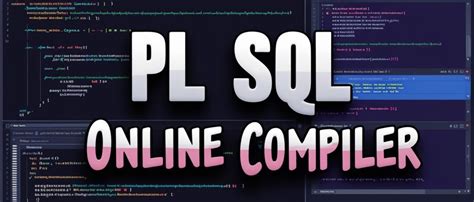 PL SQL Online Compiler 1 Comprehensive Guide For Developers EGOMERIT