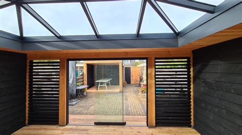 Glazen Overkapping Op Maat Pre Wood Outdoor