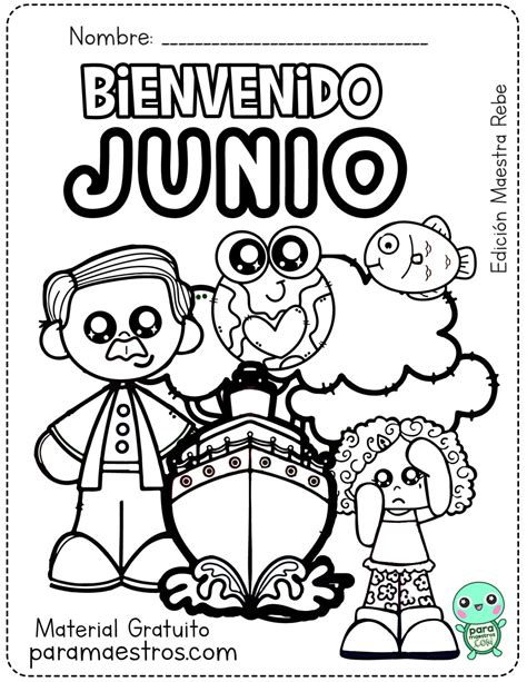 Portadas De Junio Para Imprimir Image To U