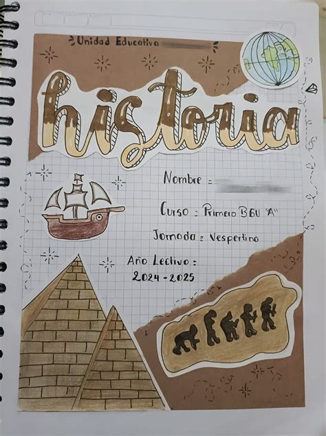Pin De Sofi Vera En Cuadernos Creativos En 2025 Ejemplos De Caratulas