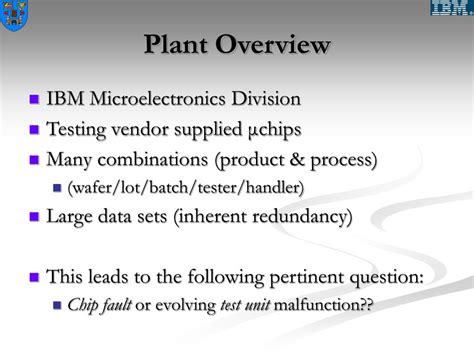 Ppt Multivariate Statistical Process Control For Fault Detection