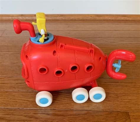 Imaginext Spongebob Bus With Spongebob Squarepants Figure Toy Playset