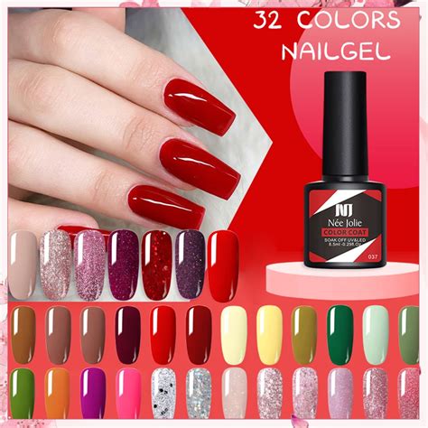 8 5ml Nail Polish Persistent Effect Semi Permanent No Odor Soak Off