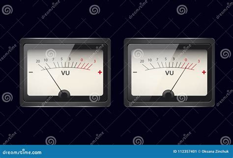 The Ohmmeter Device For Measuring Electrical Resistance Stock Vector