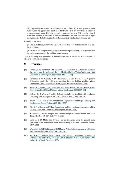 Pdf Model Based Vehicle Detection And Classification Using