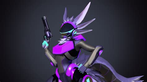 Bazz Protogen 3d Model By L U X [9a381d9] Sketchfab