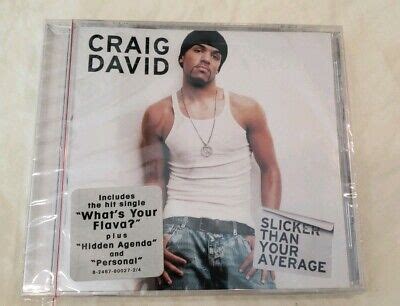 Craig David CD Slicker Than Your Average 2002 Wildstar Records EBay