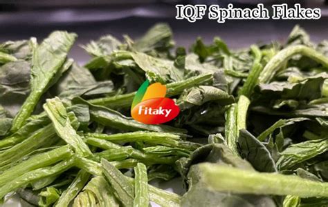 Iqf Frozen Spinach Flakes Wholesale Price