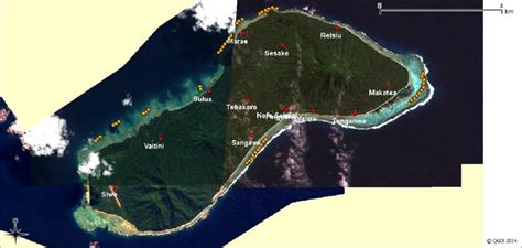 Baseline Cot Sampling Survey In Emae Location Of The Baseline Survey