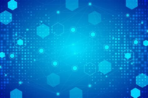 의료 육각형 스타일 도트 배경 디자인입니다 프리미엄 벡터