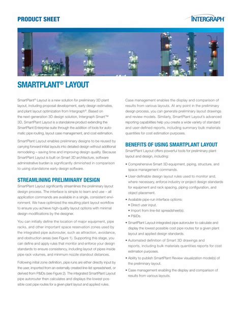 Pdf Smartplant® Layout Intergraph Dokumentips