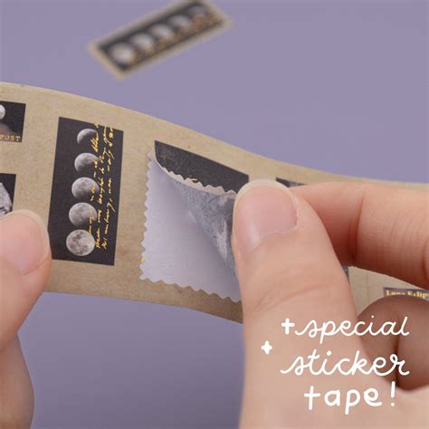 Tsuki ‘lunar Mystery Washi Tape Set ☾ Notebooktherapy