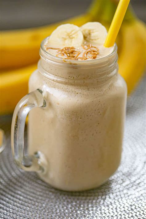 Peanut Butter Banana Protein Smoothie The Baking Chocolatess